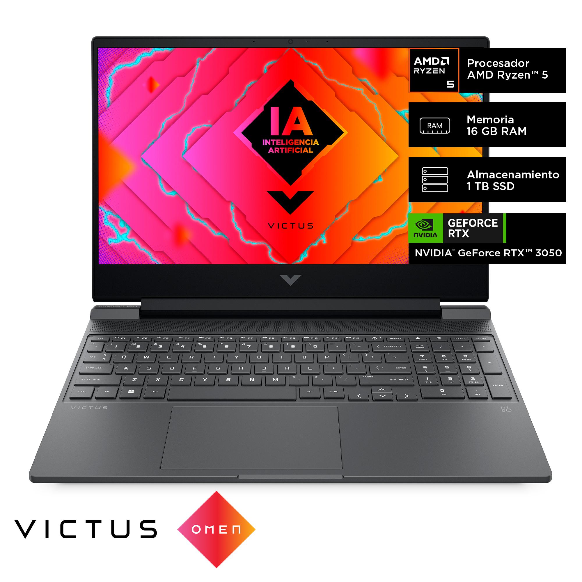 Laptop Victus Gaming 15-fb2015la, AMD Ryzen™ 5, 16GB RAM, 1TB SSD ...